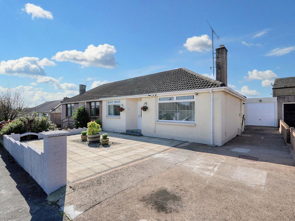 Milburn Croft, Workington CA14 2 bed semi-detached bungalow - £155,000