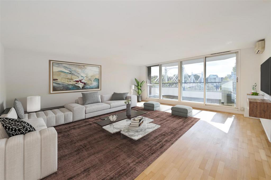 Cheyne Walk, Chelsea, SW3 3 bed apartment - £5,984 pcm (£1,381 pw)