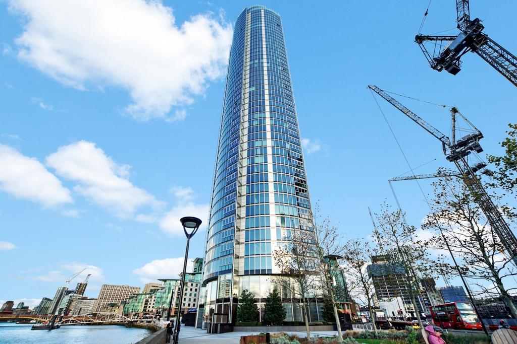 The Tower, St. George Wharf, London 2 bed apartment to rent - £5,460 ...