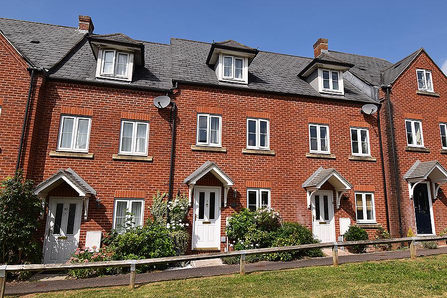 Fleming Way, St Leonards, Exeter, EX2 3 bed townhouse - £375,000