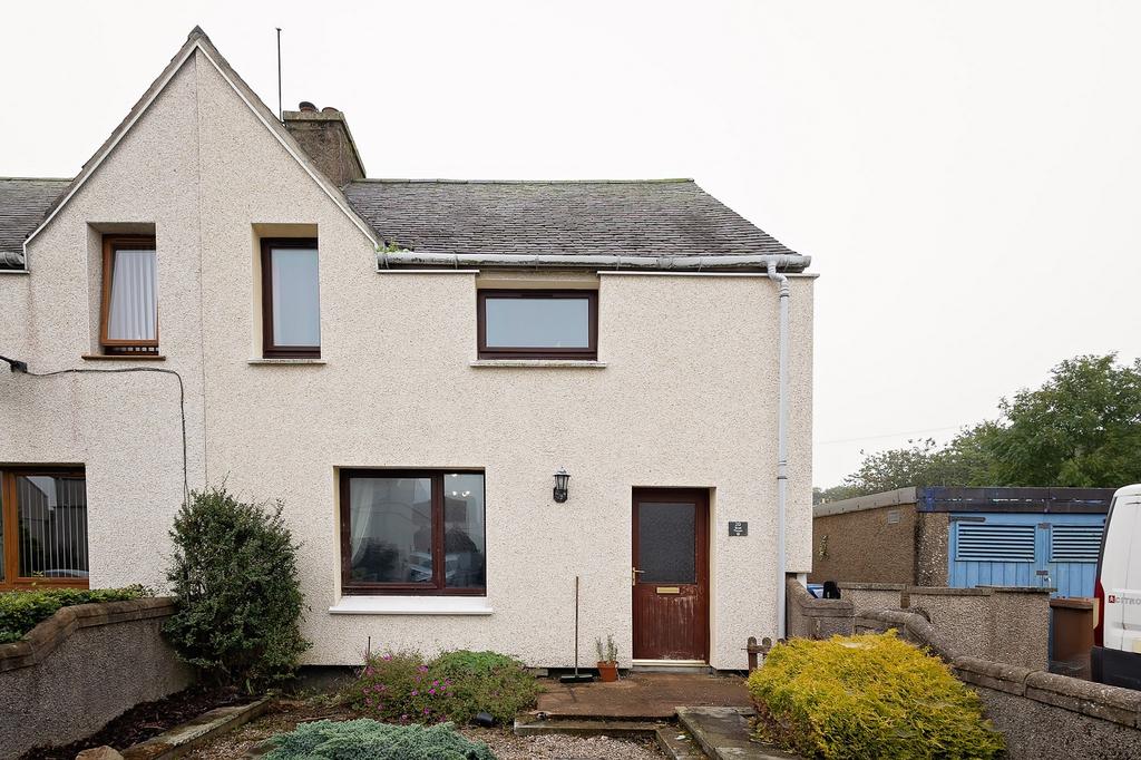 Braal Terrace, Halkirk, Highland.... 2 bed end of terrace house - £94,000
