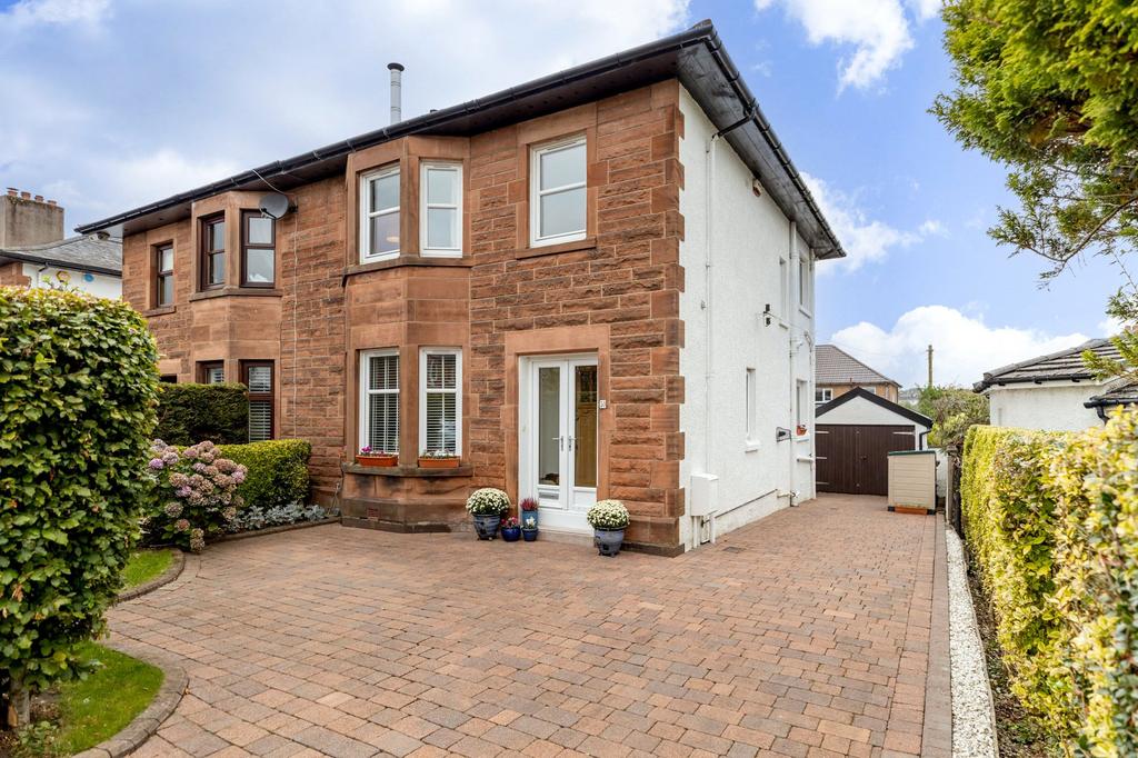 Mosshead Road, Bearsden 4 bed semi-detached house - £395,000