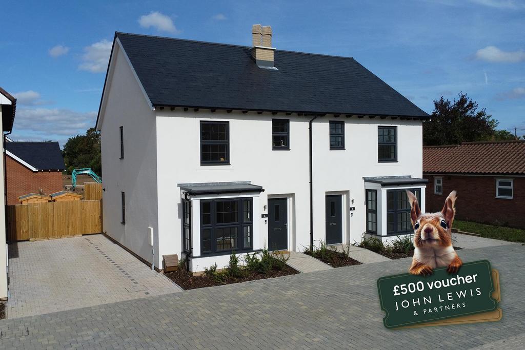Plot 40, Sudbury Fields 3 bed semi-detached house - £385,000