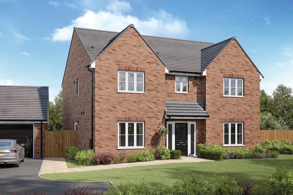 The Wayford - Plot 168 at Bramcote... 5 bed detached house - £550,000