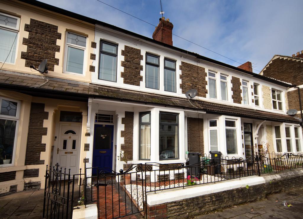 Moorland Road, Splott, Cardiff, CF24 3 bed terraced house for sale - £ ...