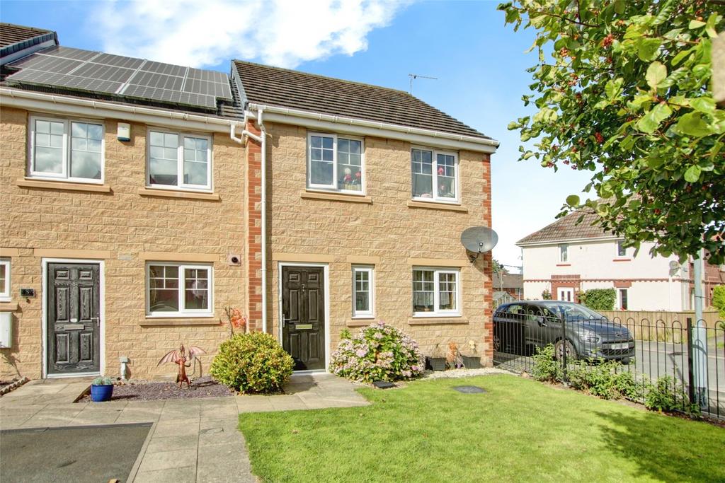 Donnington Place, Consett, County... 3 bed end of terrace house - £137,000