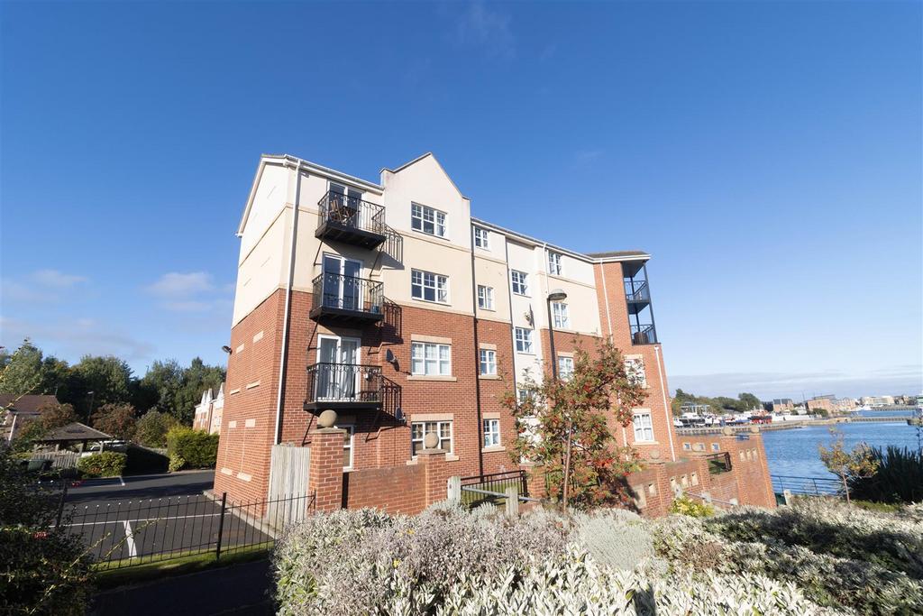 Chirton Dene Quays, North Shields 2 bed apartment - £125,000