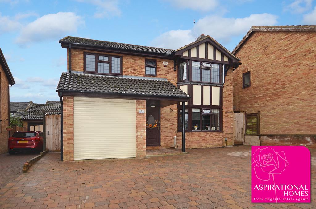 Burystead Rise, Raunds 4 bed detached house for sale - £450,000