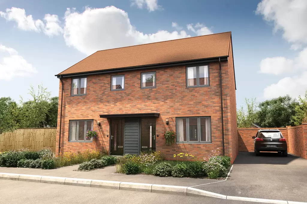 Plot 372, The Grovier at Harlestone... 3 bed semi-detached house - £300,000