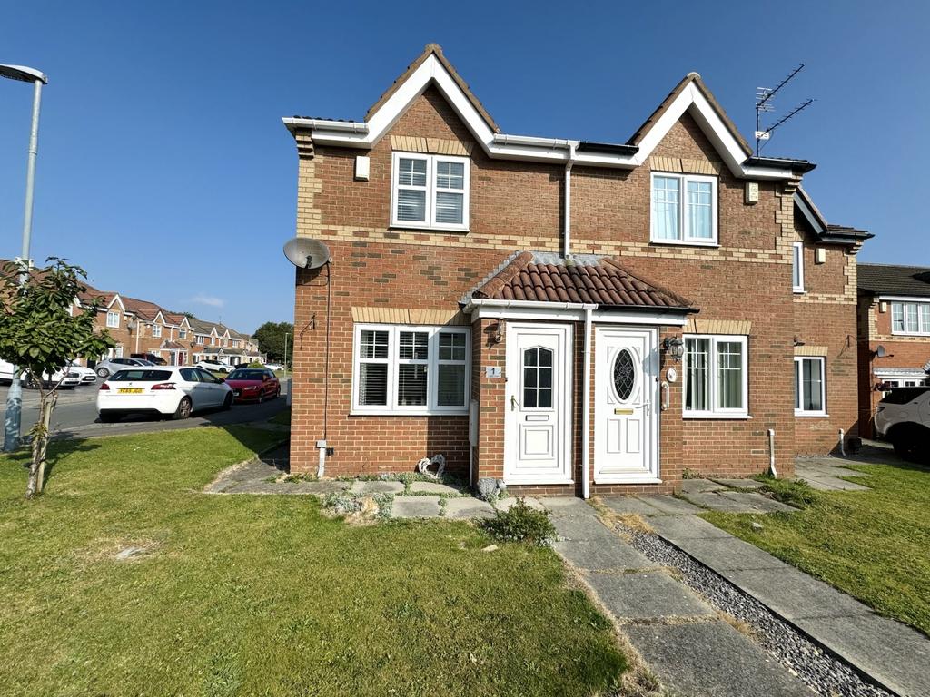Liddle Close, Peterlee, County... 2 bed semi-detached house - £115,000