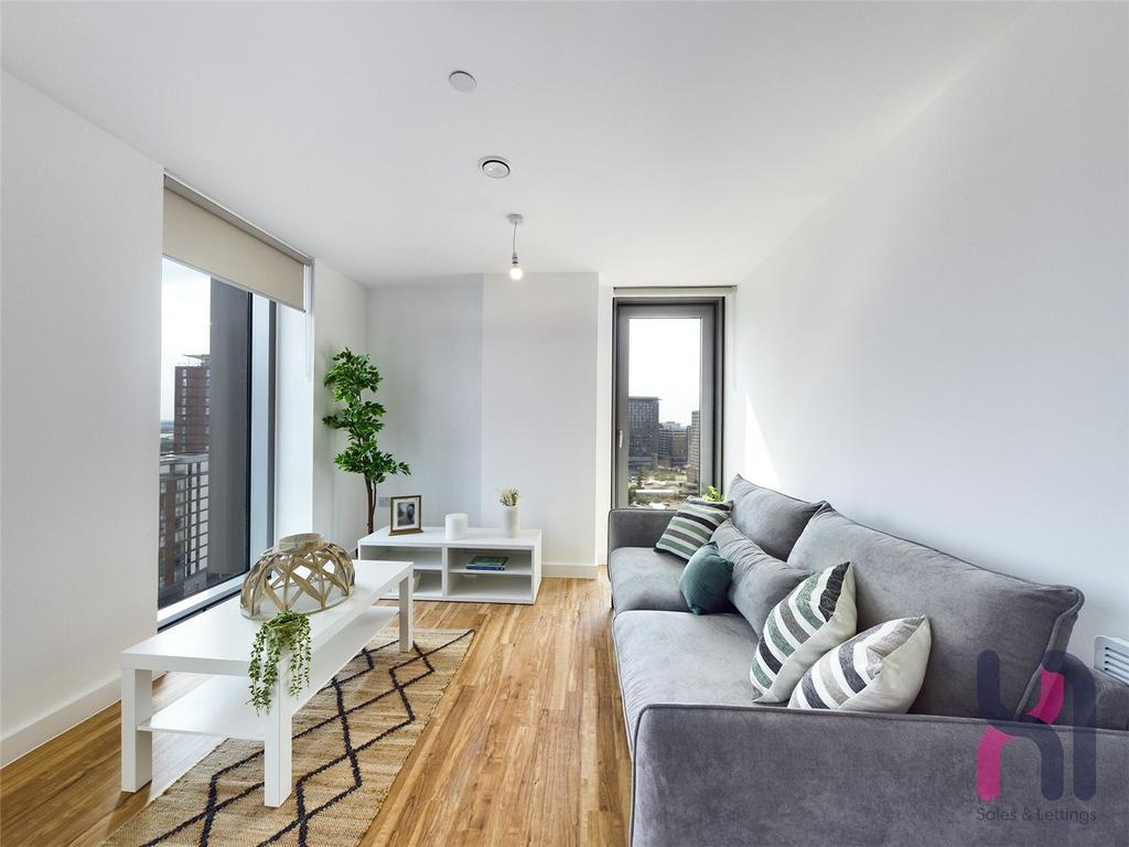 Media City, Michigan Point Tower D... 1 bed flat - £1,050 pcm (£242 pw)