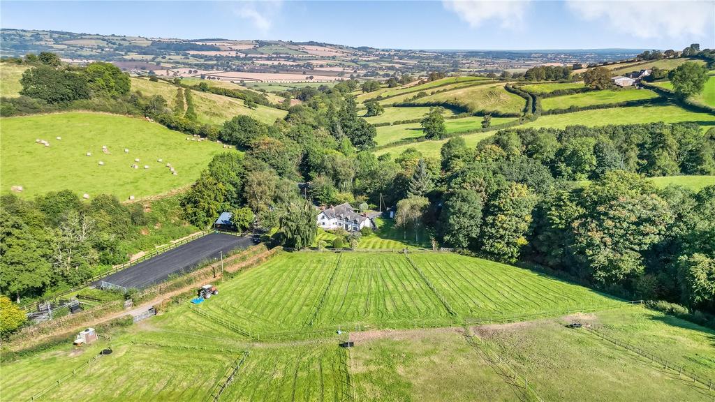 Rill Cottage, 3 The Lyde, Bromlow... 3 bed equestrian property - £900,000