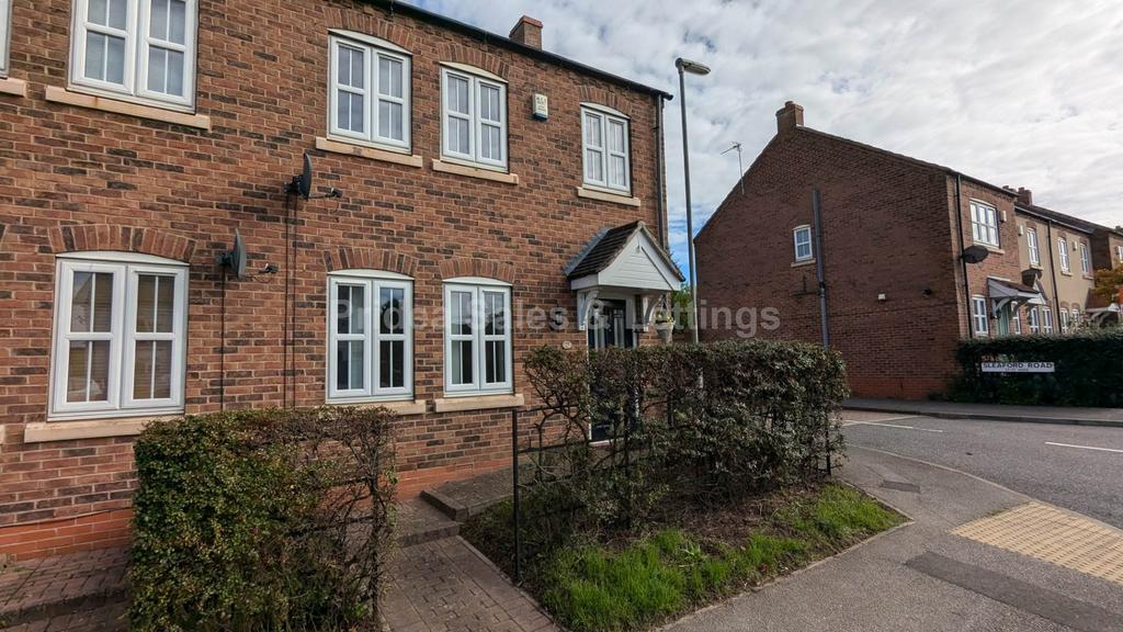 Sleaford Road, Branston, Lincoln 3 bed semi-detached house for sale - £ ...