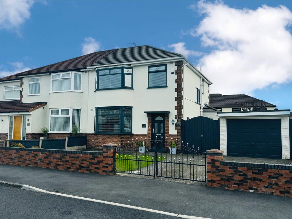 Tudor Road, Hunts Cross, Liverpool... 3 bed semi-detached house - £335,000