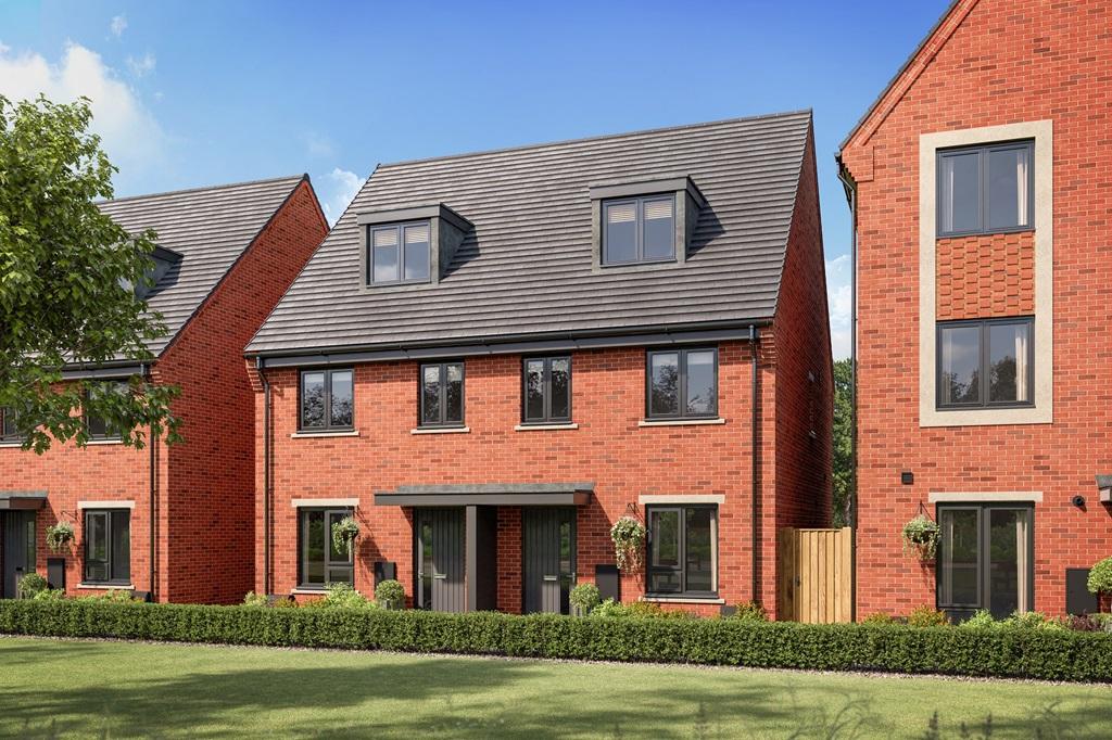 The Braxton - Plot 105 at Risborough... 3 bed semi-detached house - £ ...
