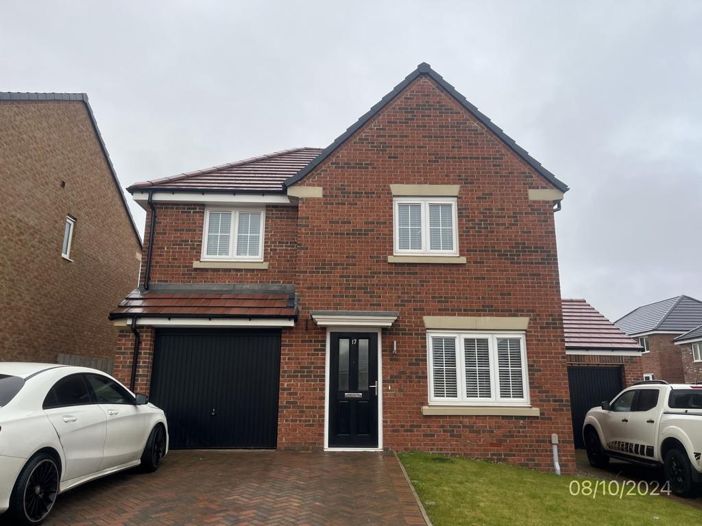 ASPEN GARDENS, HARTLEPOOL, TS27 4 bed detached house - £1,000 pcm (£231 pw)