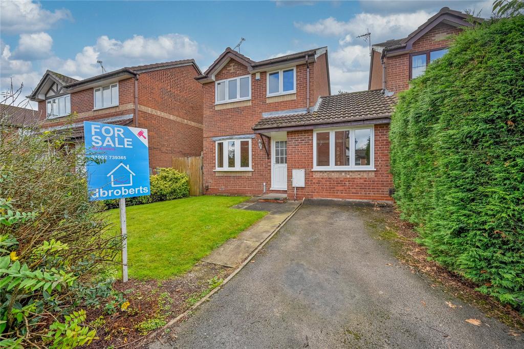 Melbourne Crescent, Stafford... 3 bed link detached house - £180,000