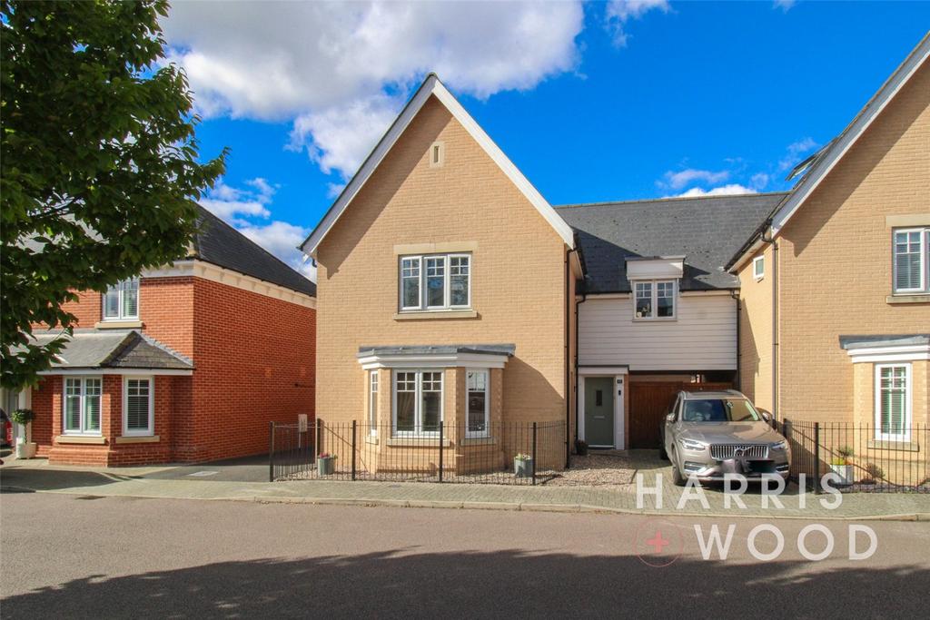 Braeburn Road, Great Horkesley... 4 bed link detached house - £439,950