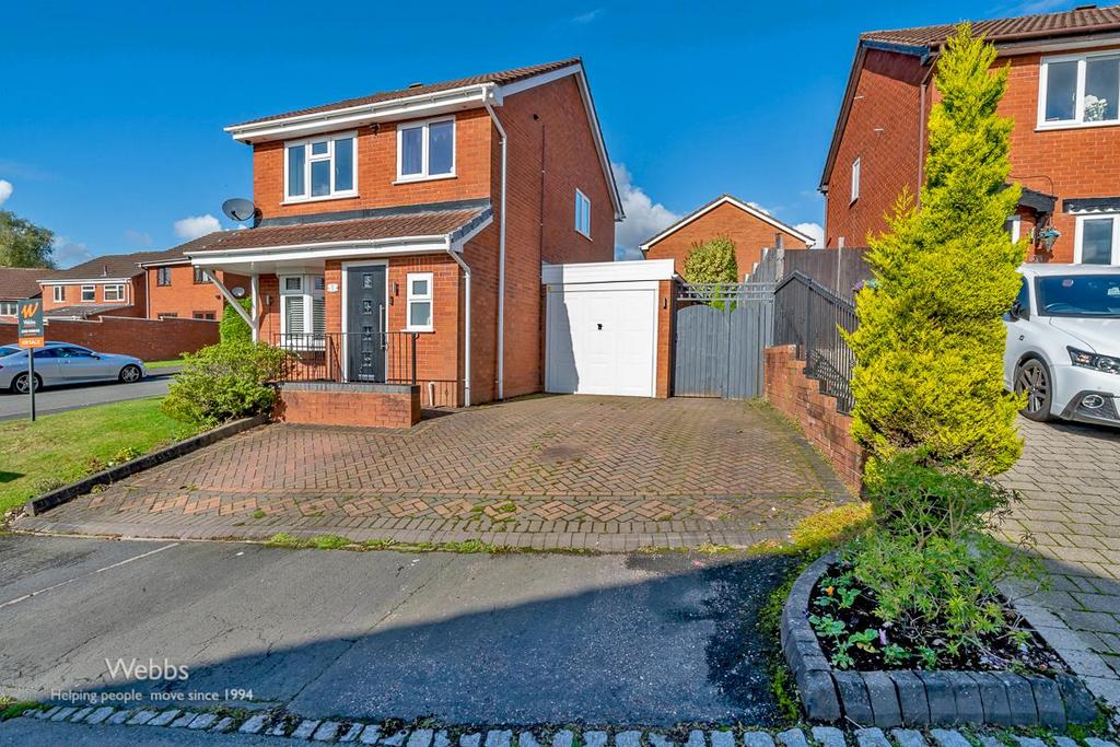 White Bark Close, Hednesford, Cannock... 3 bed detached house - £285,000