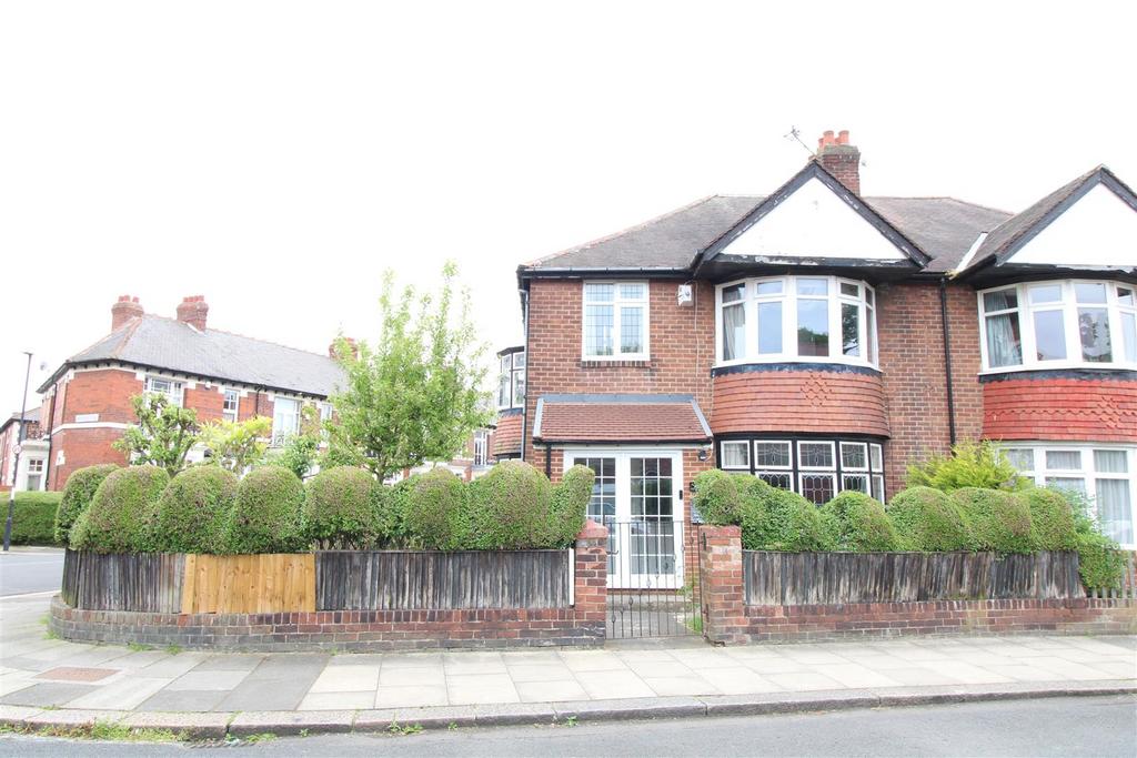 Rosebery Crescent, Jesmond, Newcastle... 4 bed semi-detached house for ...