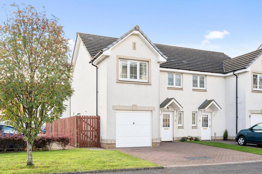 Mccormack Place, Larbert, FK5 3 bed semi-detached house for sale - £235,000