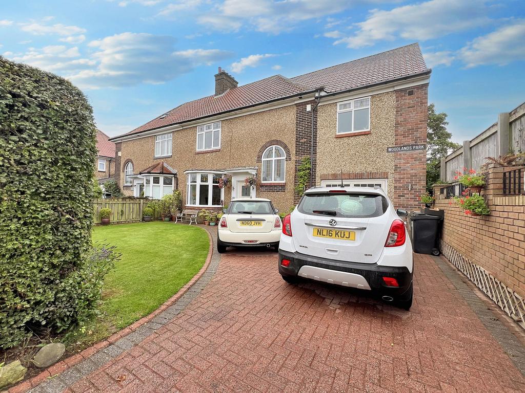 Woodlands Park, North Gosforth... 4 bed semi-detached house for sale ...