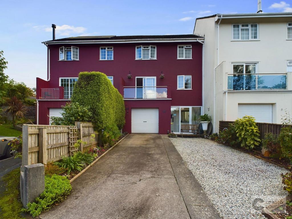 Beverley Way, Newton Abbot 3 bed terraced house for sale - £350,000