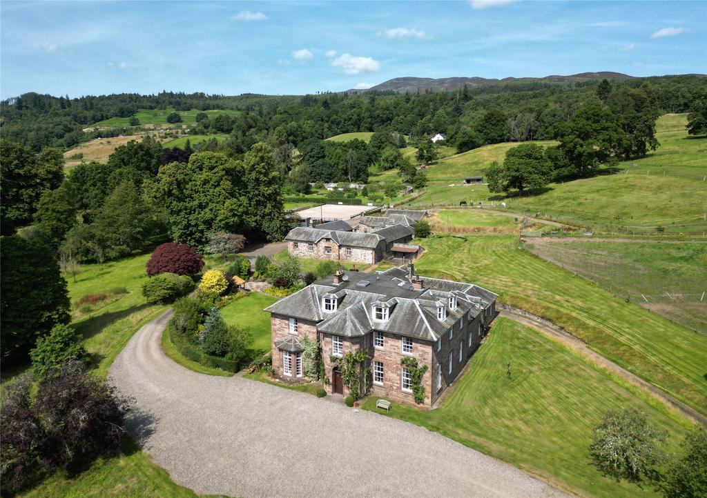 Clathic House, Comrie, By Crieff... 11 bed detached house - £2,750,000