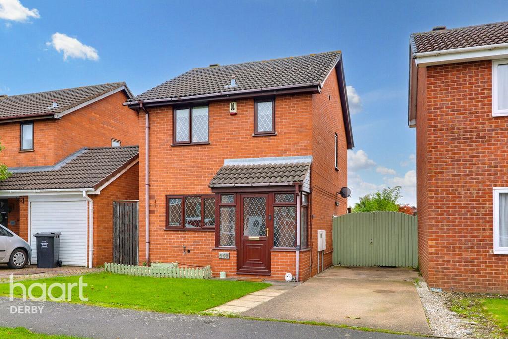 Arleston Lane, Stenson Fields 3 bed detached house - £220,000