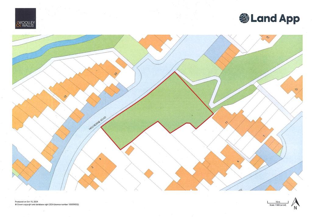 Holyborne Road, Romsey, Hampshire, SO51 Plot for sale - £300,000