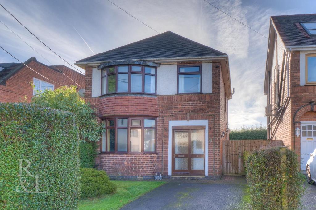Ashby Road, Newbold Coleorton 3 bed detached house - £290,000
