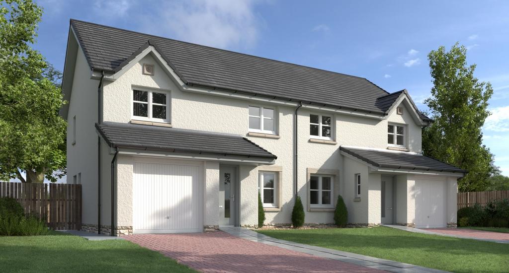 Hazeltree Gardens, Cambuslang 3 bed semi-detached house - £299,995