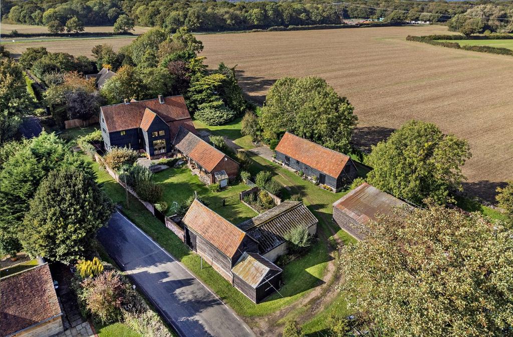 The Green, Twinstead, Sudbury, Suffolk 4 bed barn conversion for sale ...