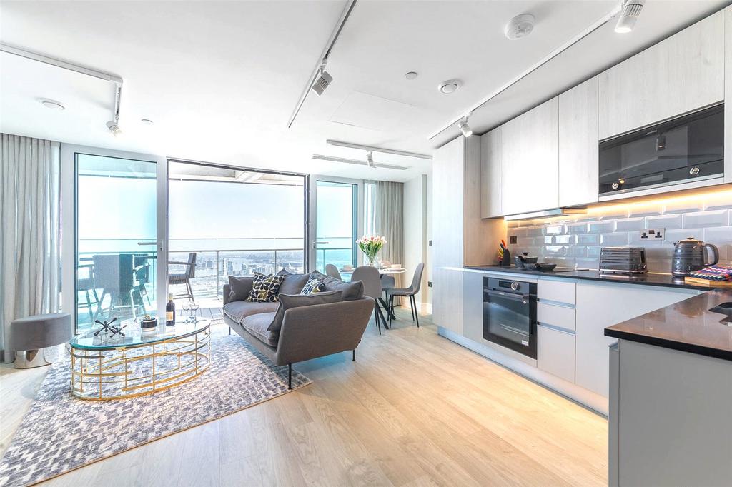 Arena Tower, Canary Wharf E14 1 bed apartment - £3,200 pcm (£738 pw)