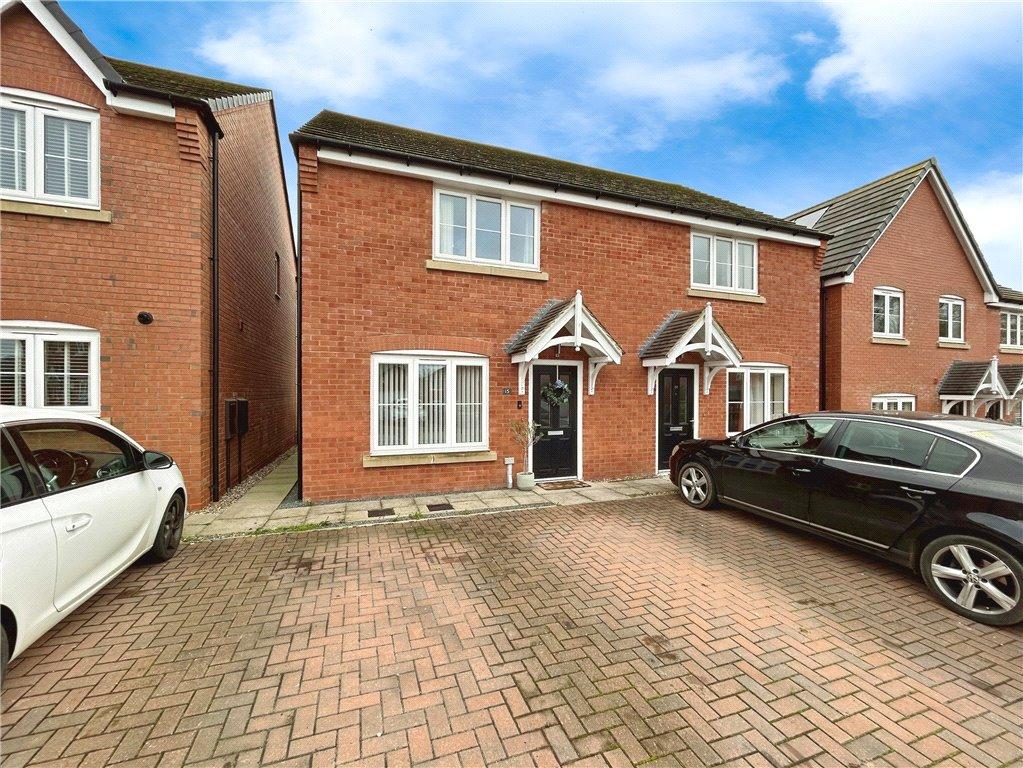 Sladden Close, Badsey, Evesham 2 bed semi-detached house for sale - £ ...
