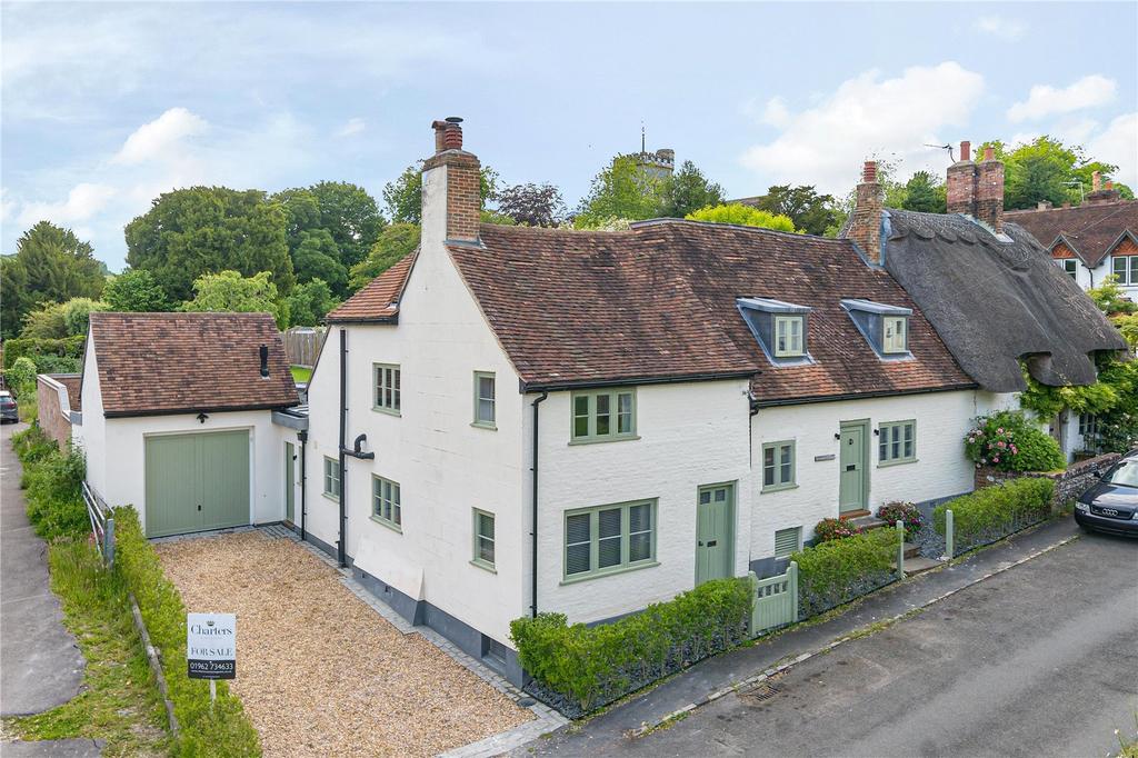 West Meon, Petersfield, Hampshire, GU32 4 bed semi-detached house - £ ...