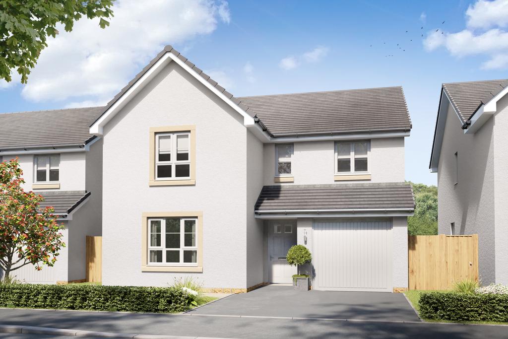 Stobo at Barratt @ Lairds Gait... 4 bed detached house for sale - £344,995