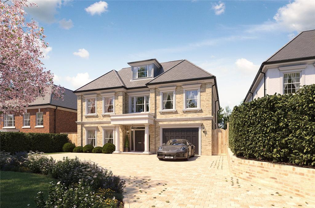 Woodside Road, Cobham, Surrey, KT11 5 bed detached house for sale - £ ...