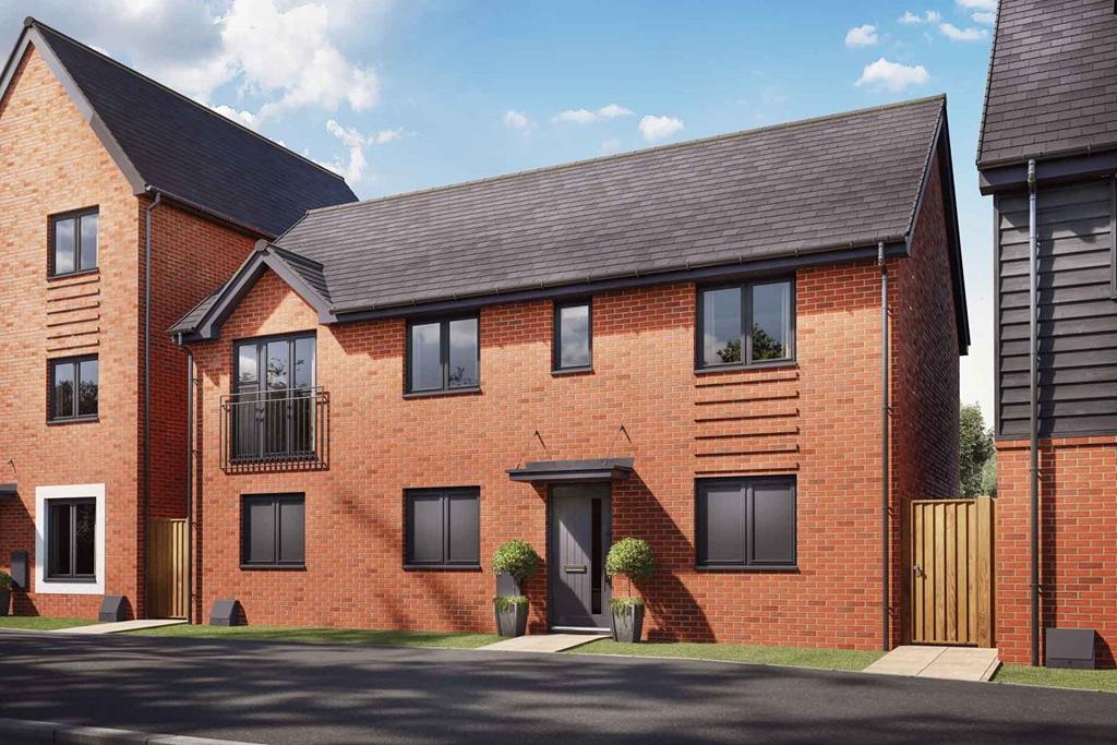The Curbridge - Plot 385 at Woodlands... 2 bed apartment - £279,995