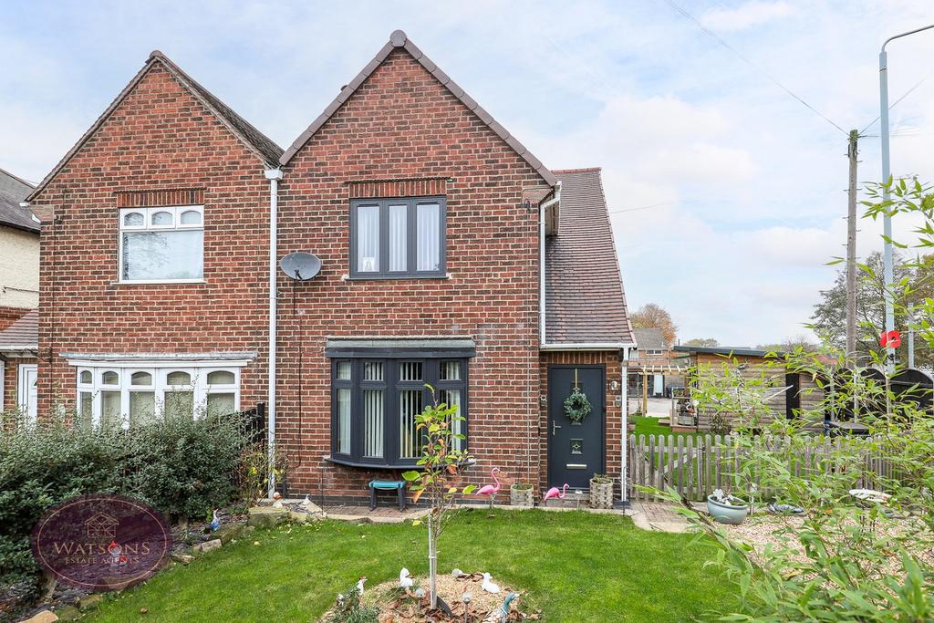 Station Road, Awsworth, Nottingham, NG16 2 bed semi-detached house - £ ...
