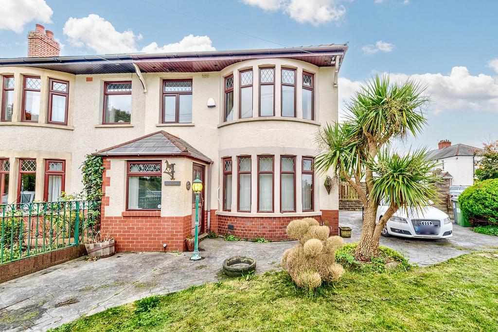 Newport Road, Rumney, Cardiff. CF3 3 bed semi-detached house for sale ...