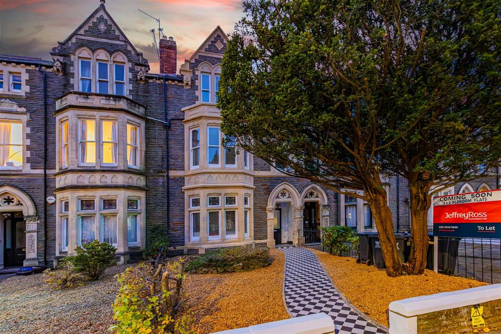 Cathedral Road, Cardiff CF11 2 bed duplex - £1,600 pcm (£369 pw)