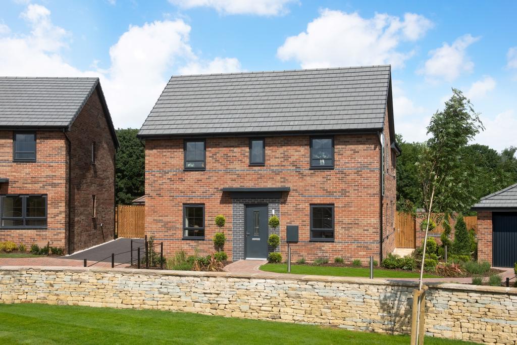 ALFRETON at The Spires, S43 Inkersall... 4 bed detached house - £443,995