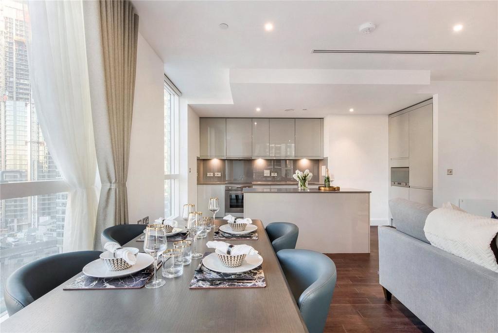Ostro Tower, 31 Harbour Way, E14 1 bed apartment - £2,730 pcm (£630 pw)