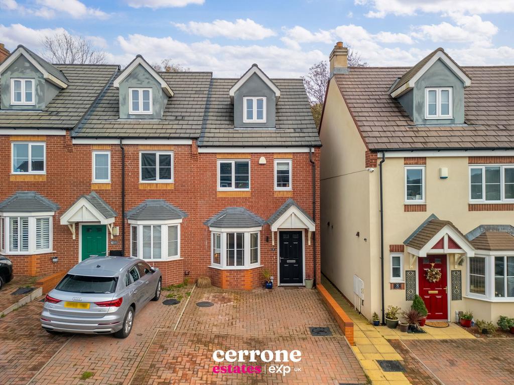 Marton Close, Redditch B97 3 bed end of terrace house for sale - £260,000