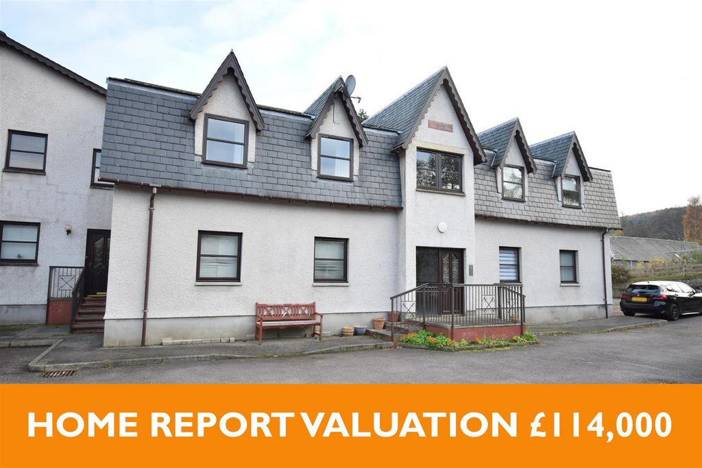 4 Nicholson Court, Strathpeffer 2 bed flat - £108,000