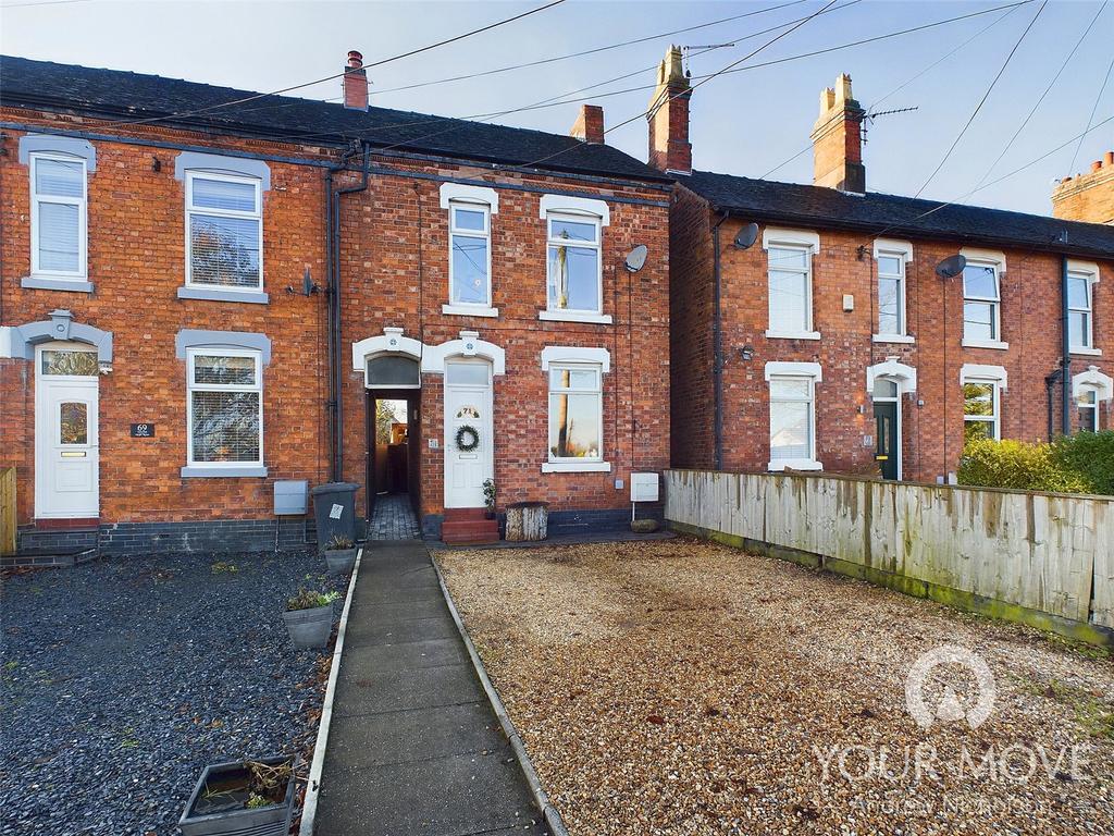 Crewe Road, Crewe CW2 3 bed end of terrace house for sale - £230,000