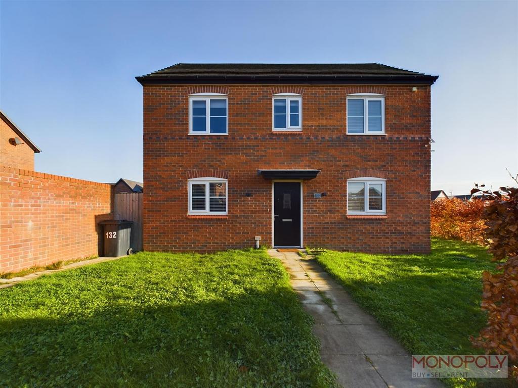 Carlton Meadows, Llay, Wrexham 3 bed detached house for sale - £284,000