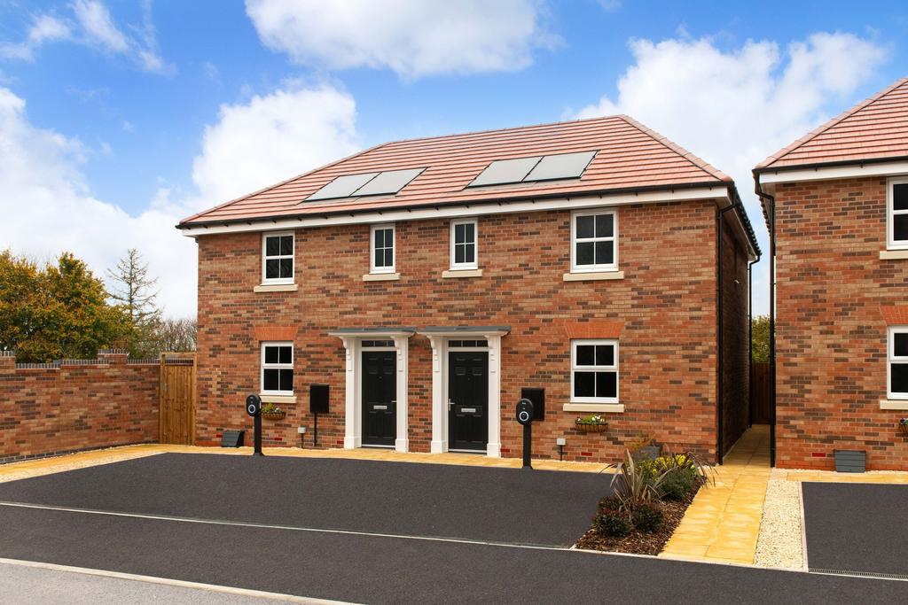 ALDER at The Damsons Blandford Way... 3 bed end of terrace house - £265,000