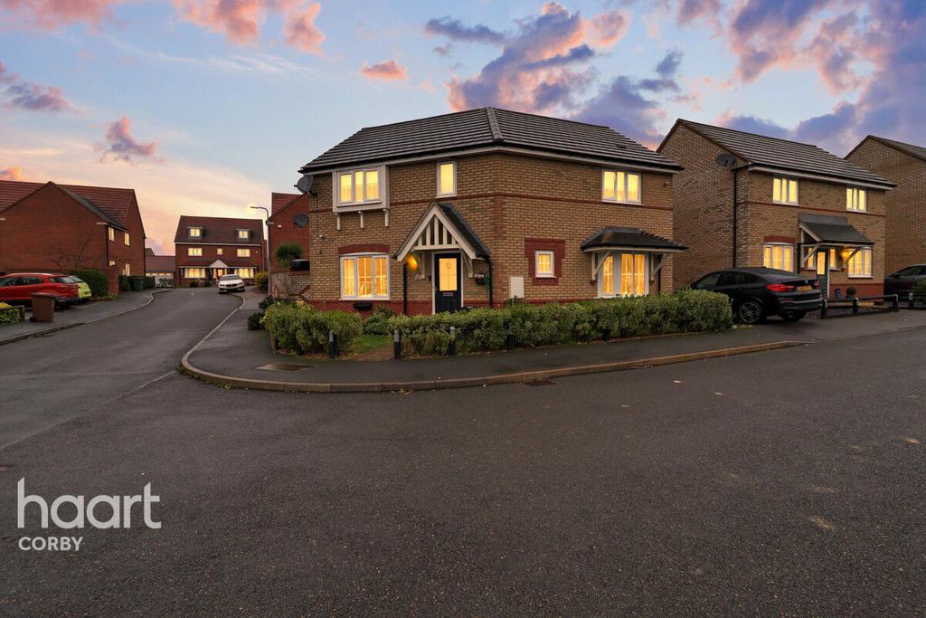 Shackleton Close, Oakley Vale, Corby... 3 bed detached house for sale ...